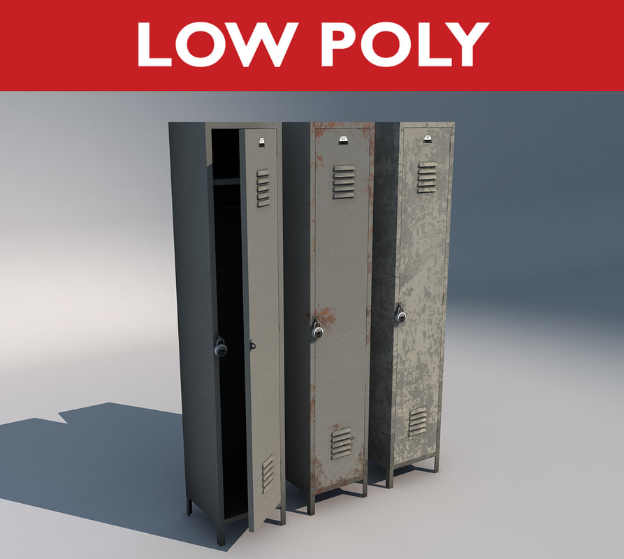 3ds max ready locker 01