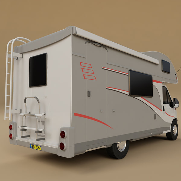 motorhomes v2 3d model