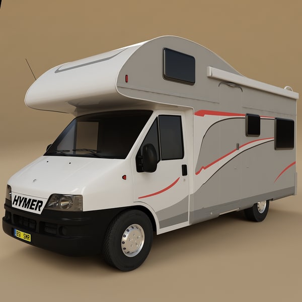 motorhomes v2 3d model