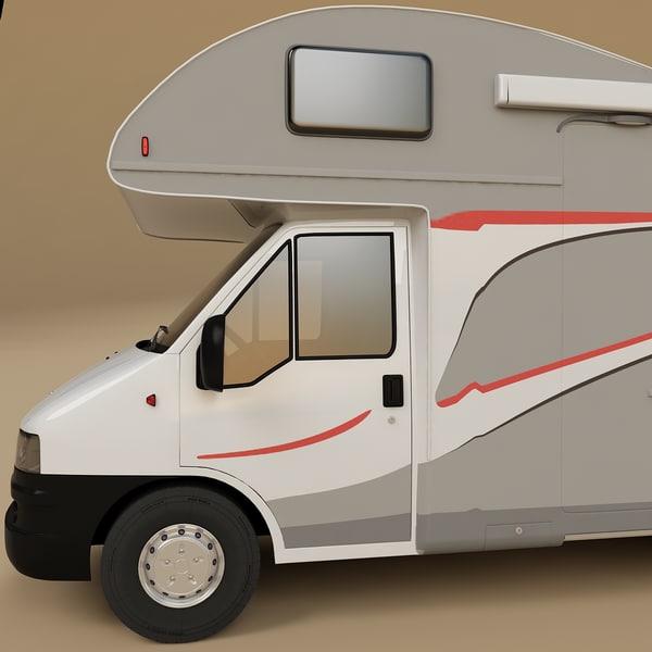 motorhomes v2 3d model