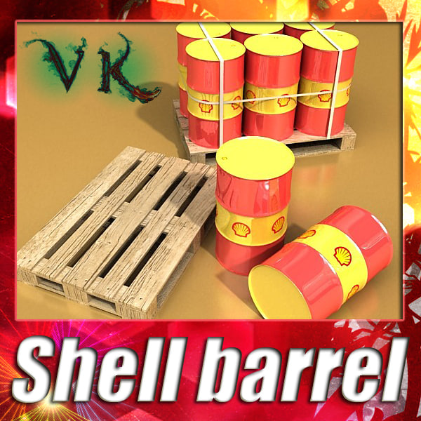 shell barrel 3d 3ds