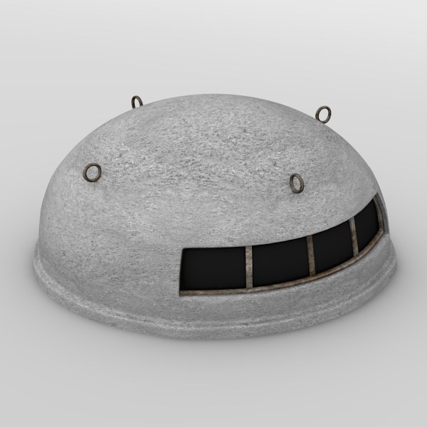 bunkers military 3d model