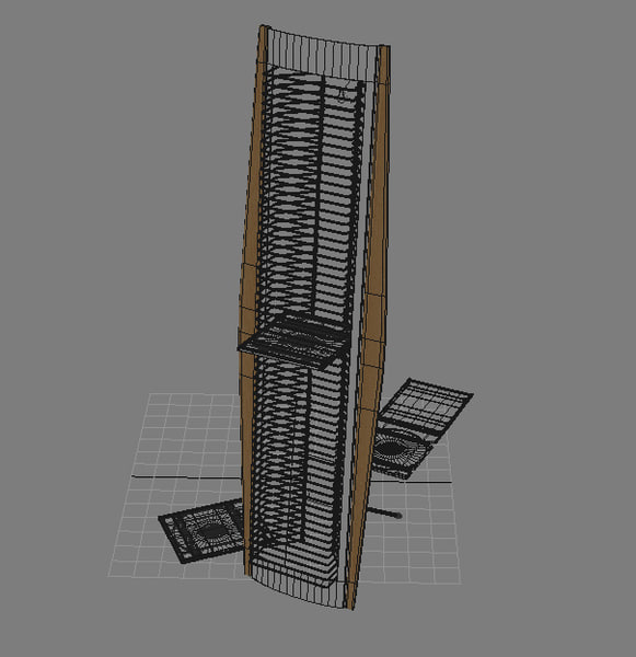 cd stand 3d model