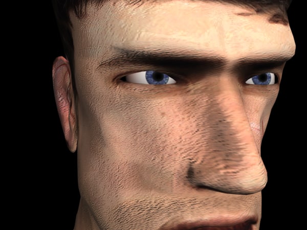 realistic head max