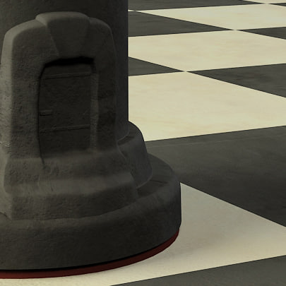 chess figures tower max