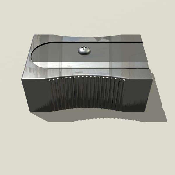 pencil sharpener 3d max