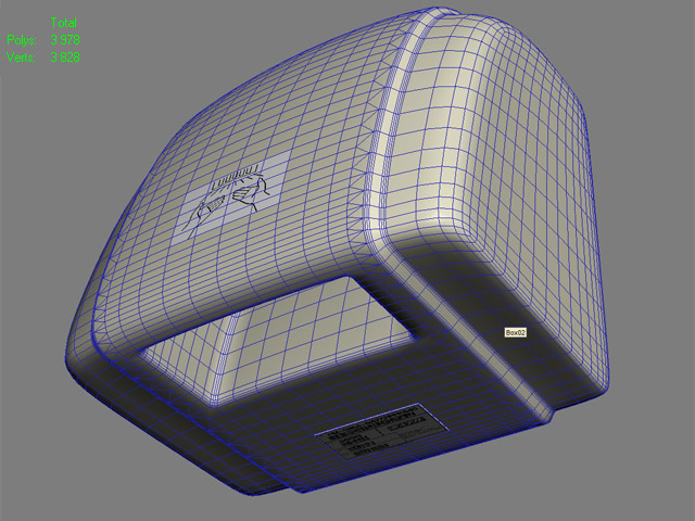 hand dryer 3d model