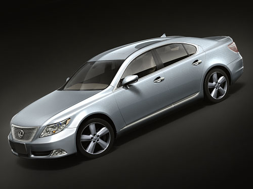 3dsmax lexus ls600 ls 600