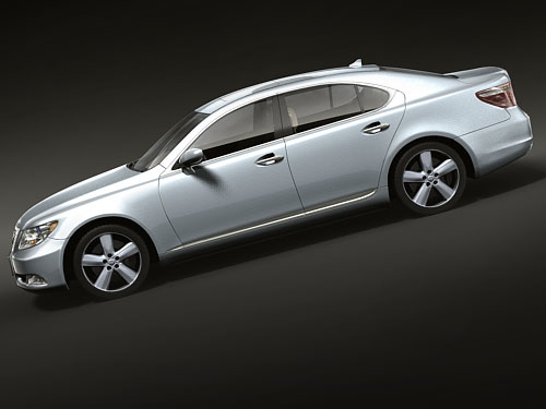 3dsmax lexus ls600 ls 600