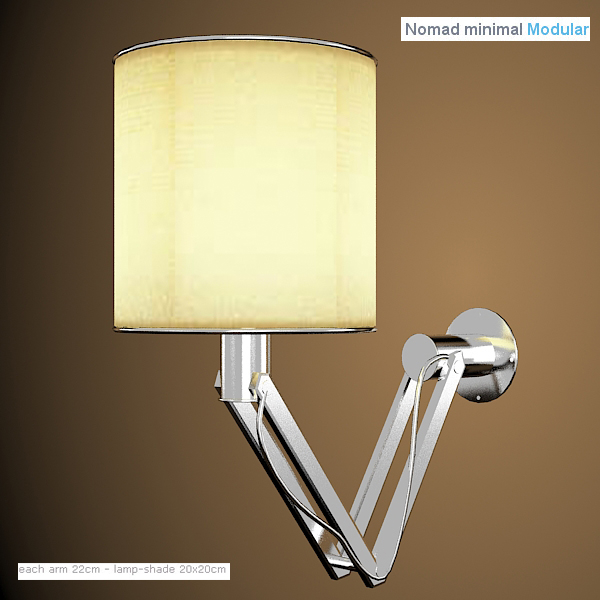 3d modular lighting nomad