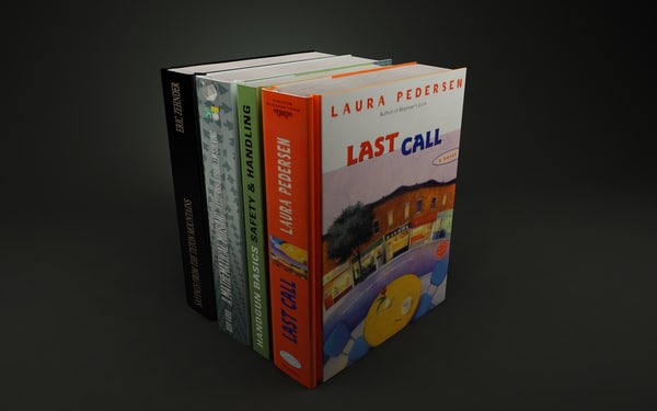 modelo 3d 4 libros - TurboSquid 565520