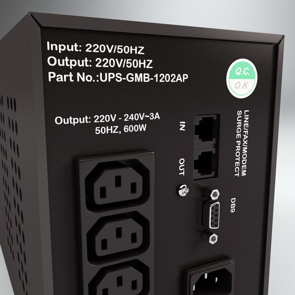 3d model ups cyberpower