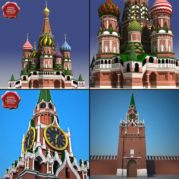 3D Moscow Models | TurboSquid