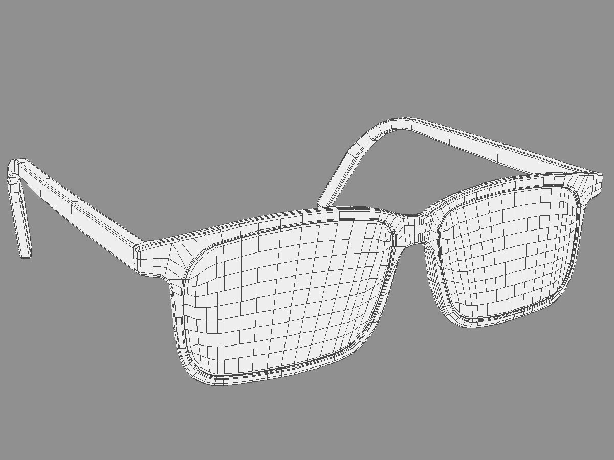 3d eyeglasses 3 materials