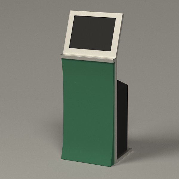 computer terminal 3d 3ds