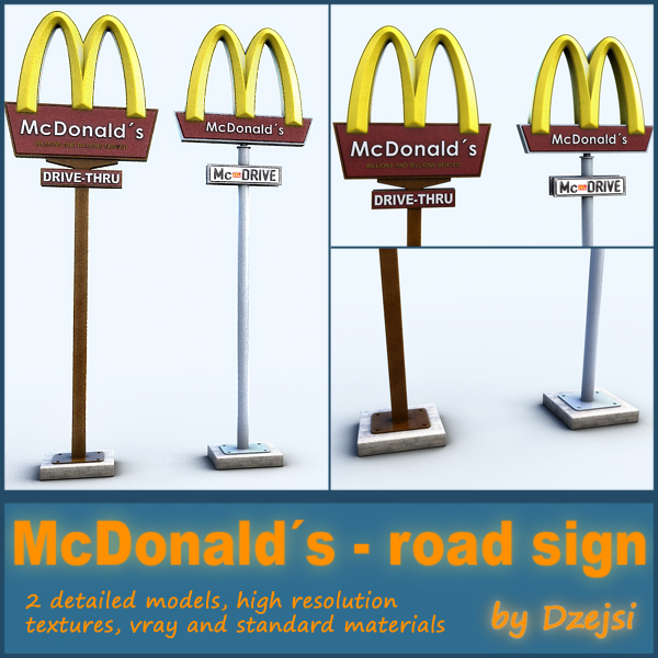 McDonalds 3D Models for Download | TurboSquid