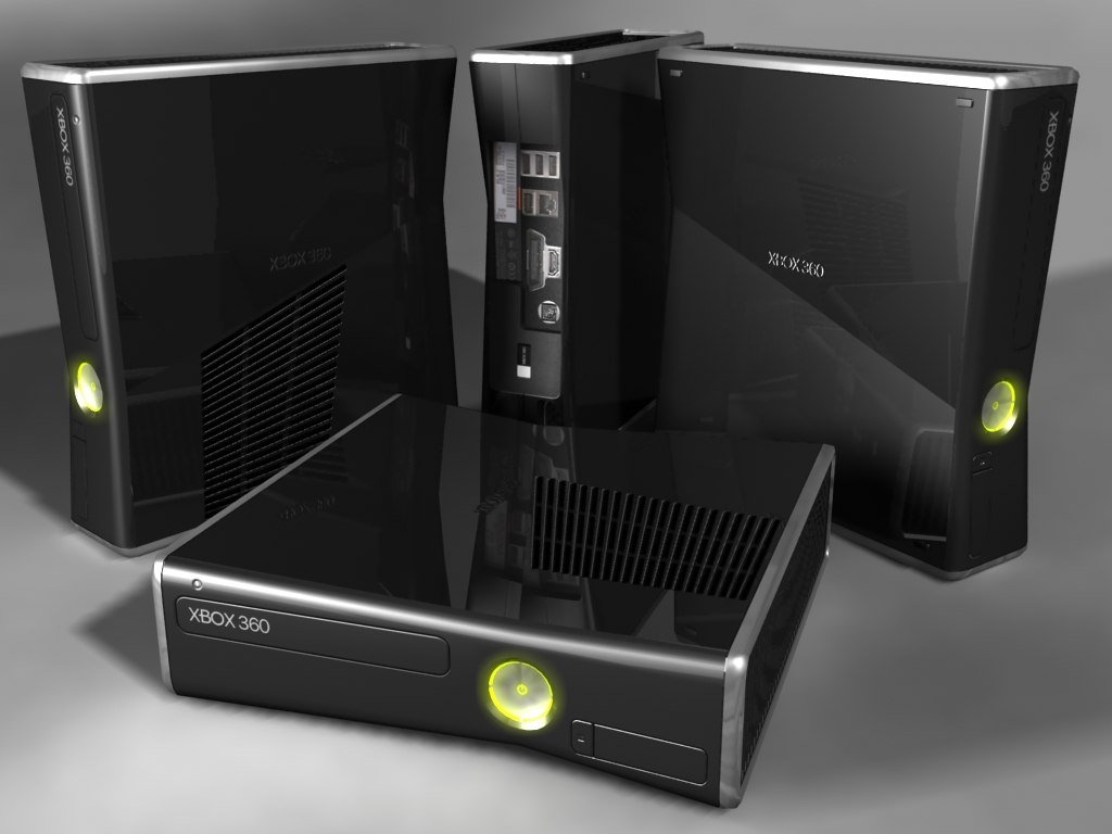 3d xbox 360 model