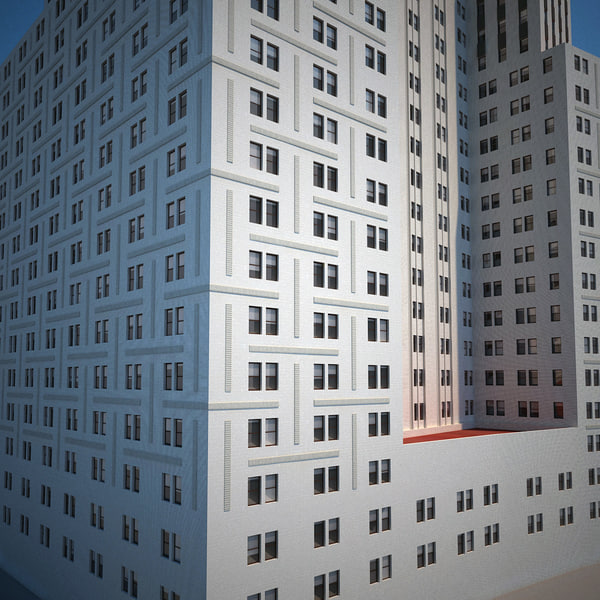 3d model chrysler building