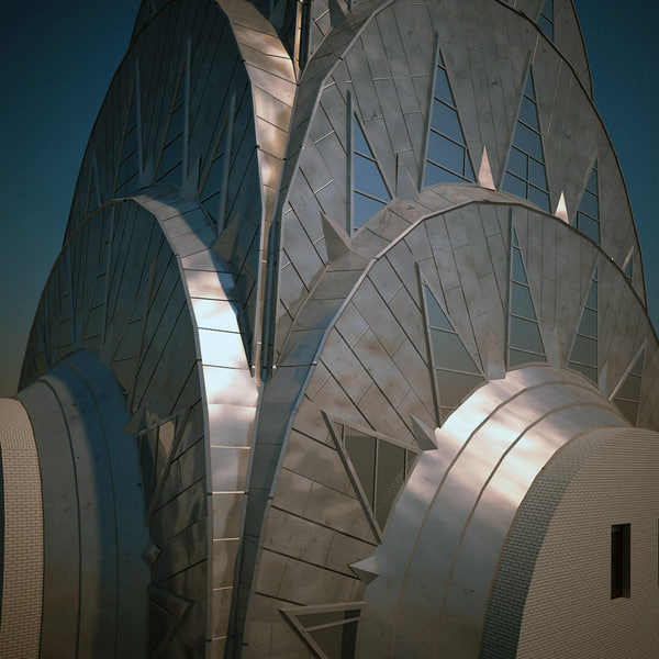 3d model chrysler building