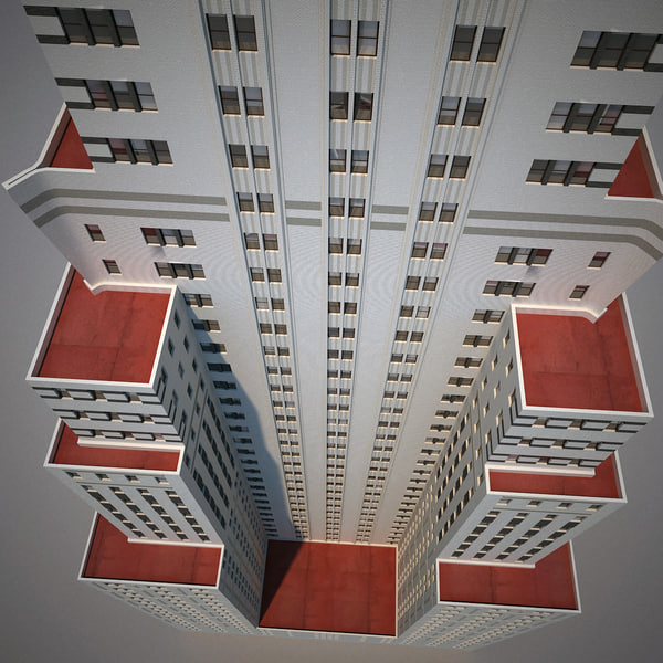 3d model chrysler building