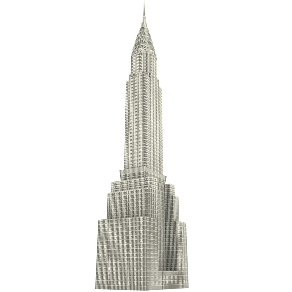 3d model chrysler building