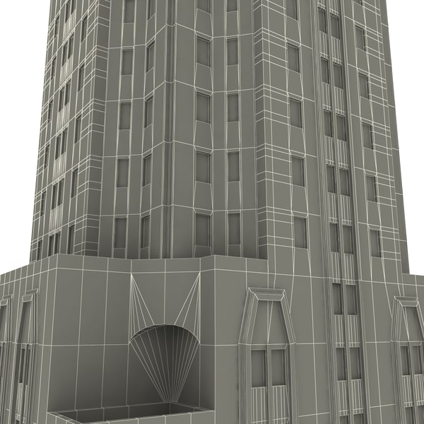 3d model chrysler building
