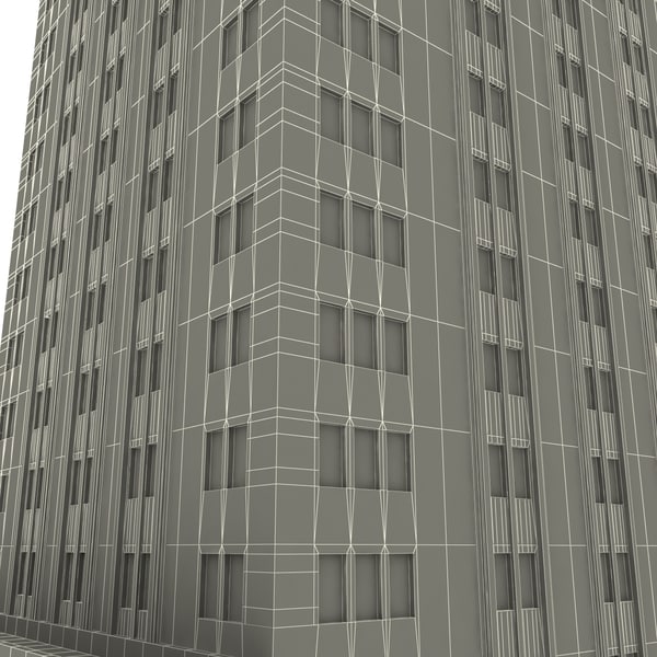 3d model chrysler building