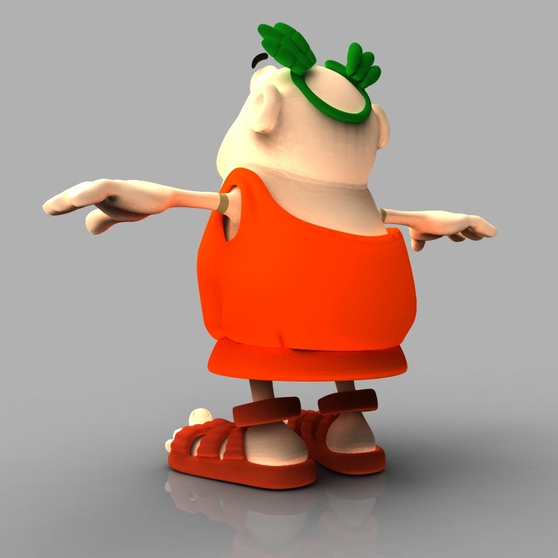 little caesar 3d obj