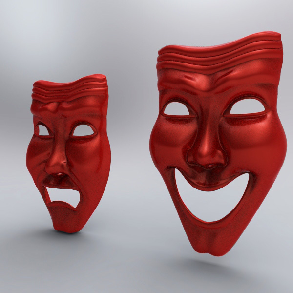3d theatre faces