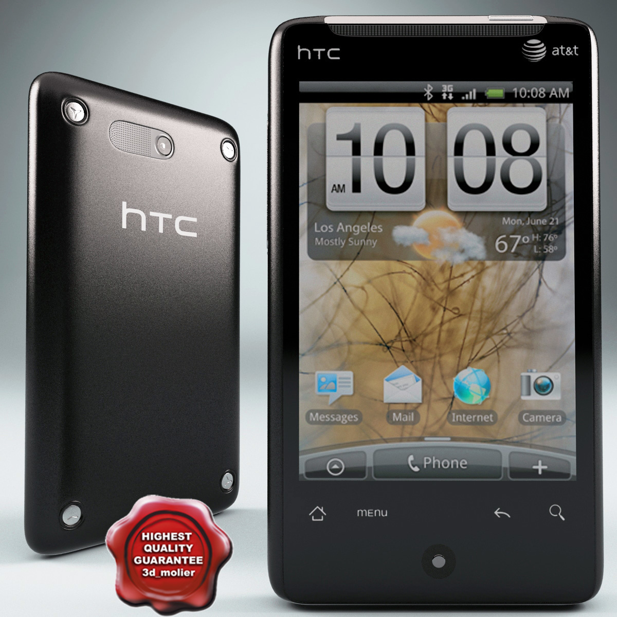 htc aria 3d max