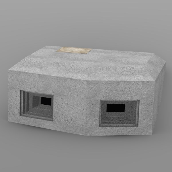 Bunker 3D Models for Download | TurboSquid