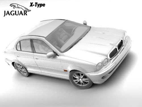 3d x-type sedan