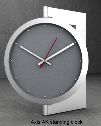 3ds max axis ak clock table