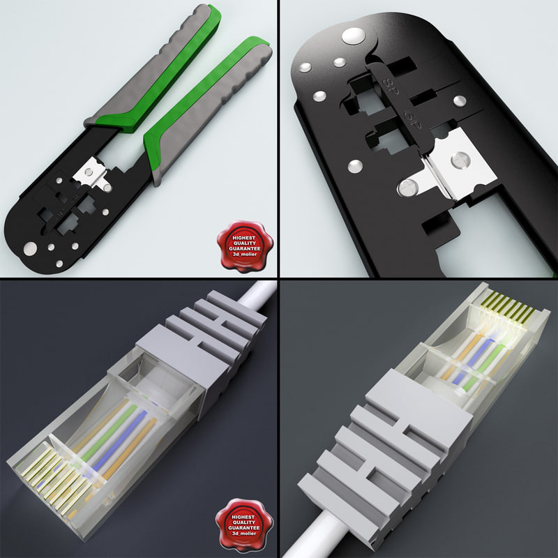 ethernet v1 3d model