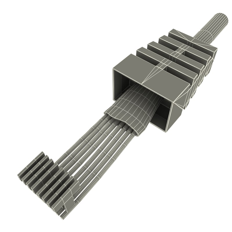 ethernet v1 3d model