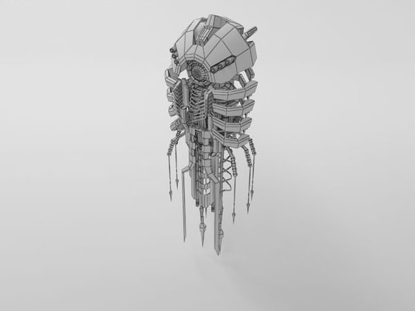 robot bot 3d model