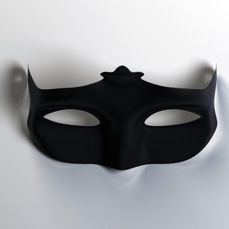 3d model masquerade mask