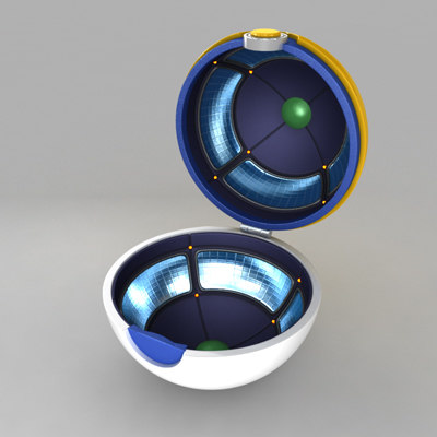 3d pokemon ball park