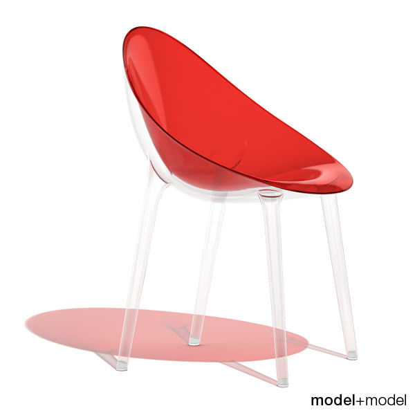 mr impossible chair kartell 3d model