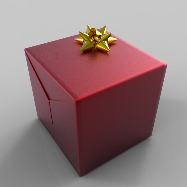 선물 상자 3d 모델 Turbosquid 572149