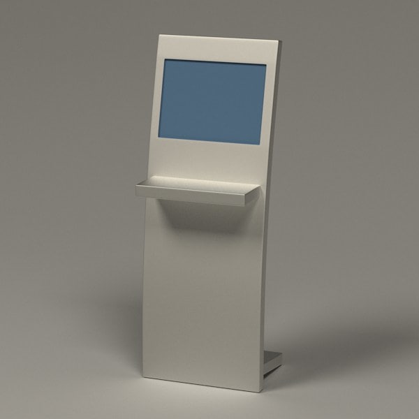 3d computer terminal model