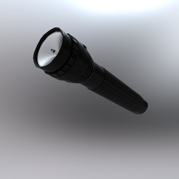 torch light 3d model