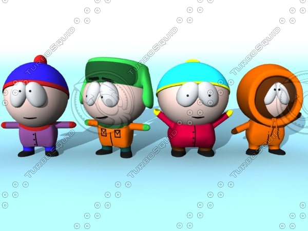 South Park 3D Models for Download | TurboSquid