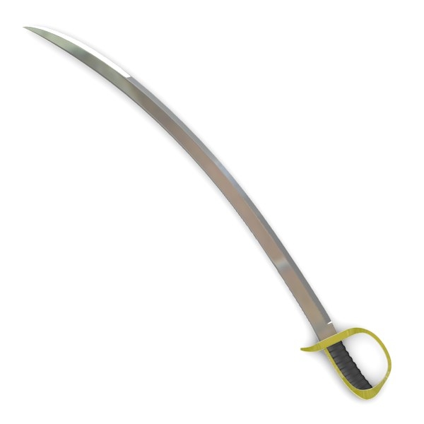 sabre 3d model