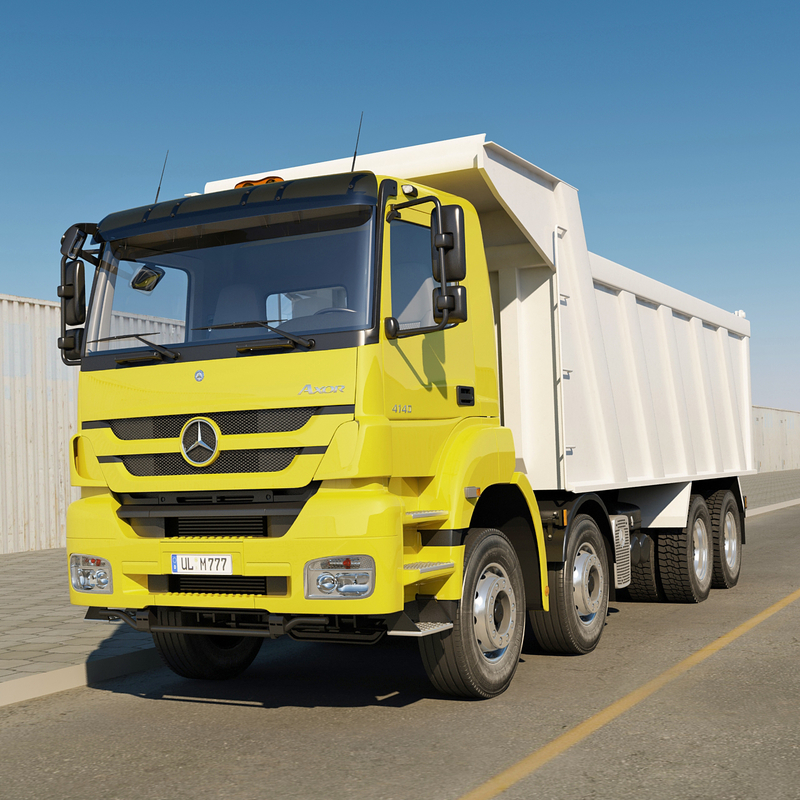 3d mercedes-benz axor