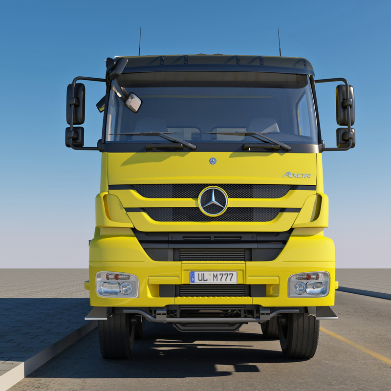 3d mercedes-benz axor