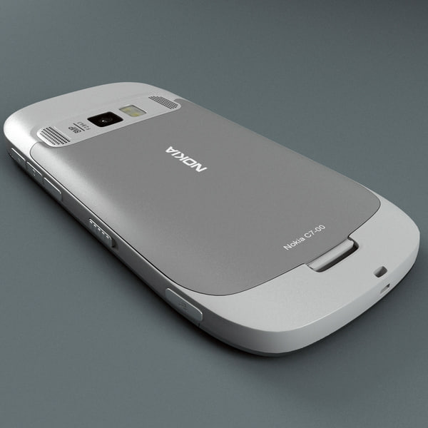 3d c4d nokia c7 metal