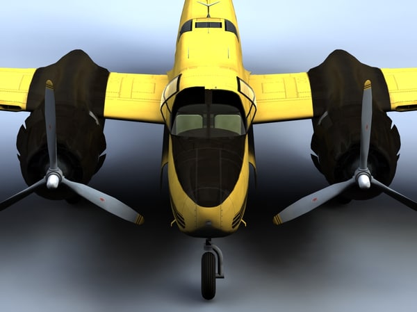 a-26 invader bomber dragon obj