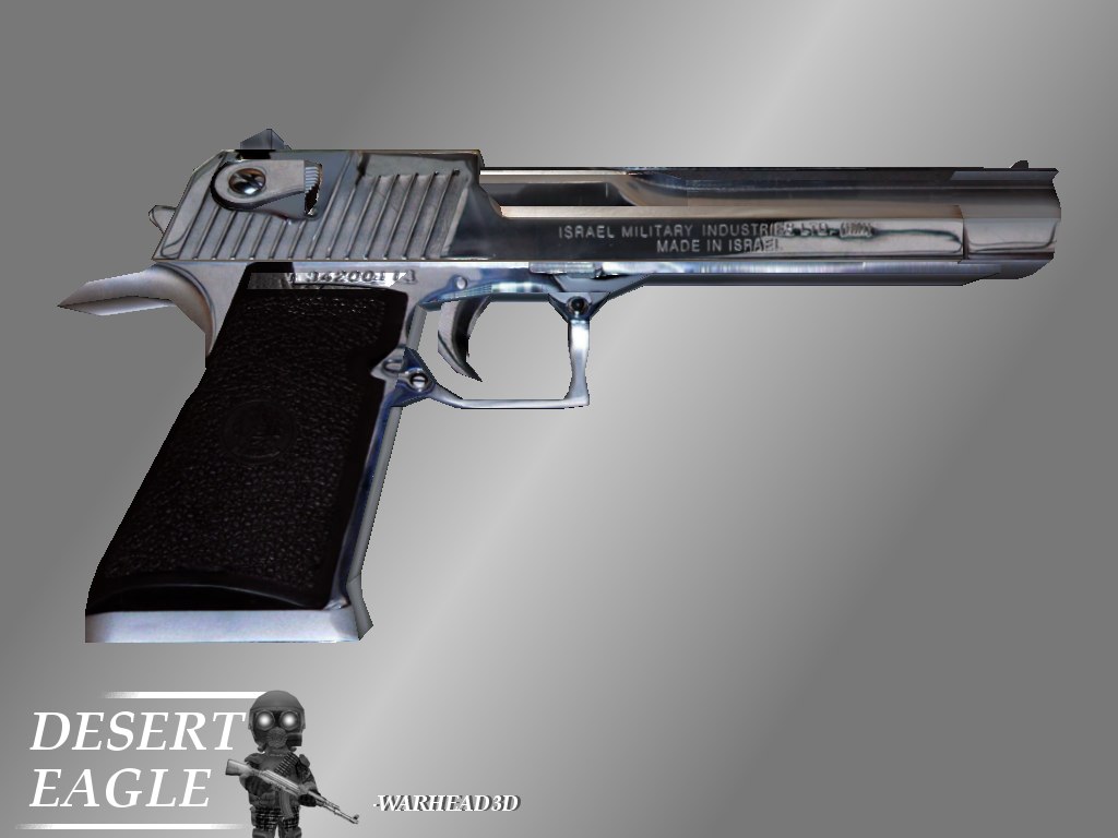 3d imi desert eagle pistol