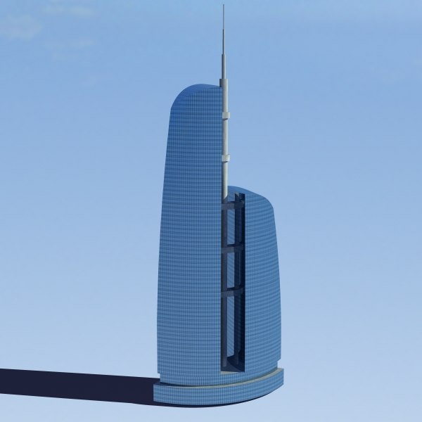 3d skyscrapers model